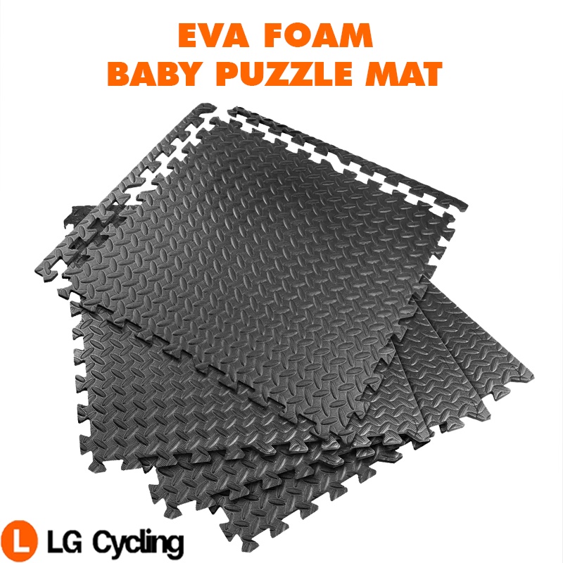 Eva Foam Floor Mat Children Baby Crawling Mat 60x60 30x30 Leaf ...