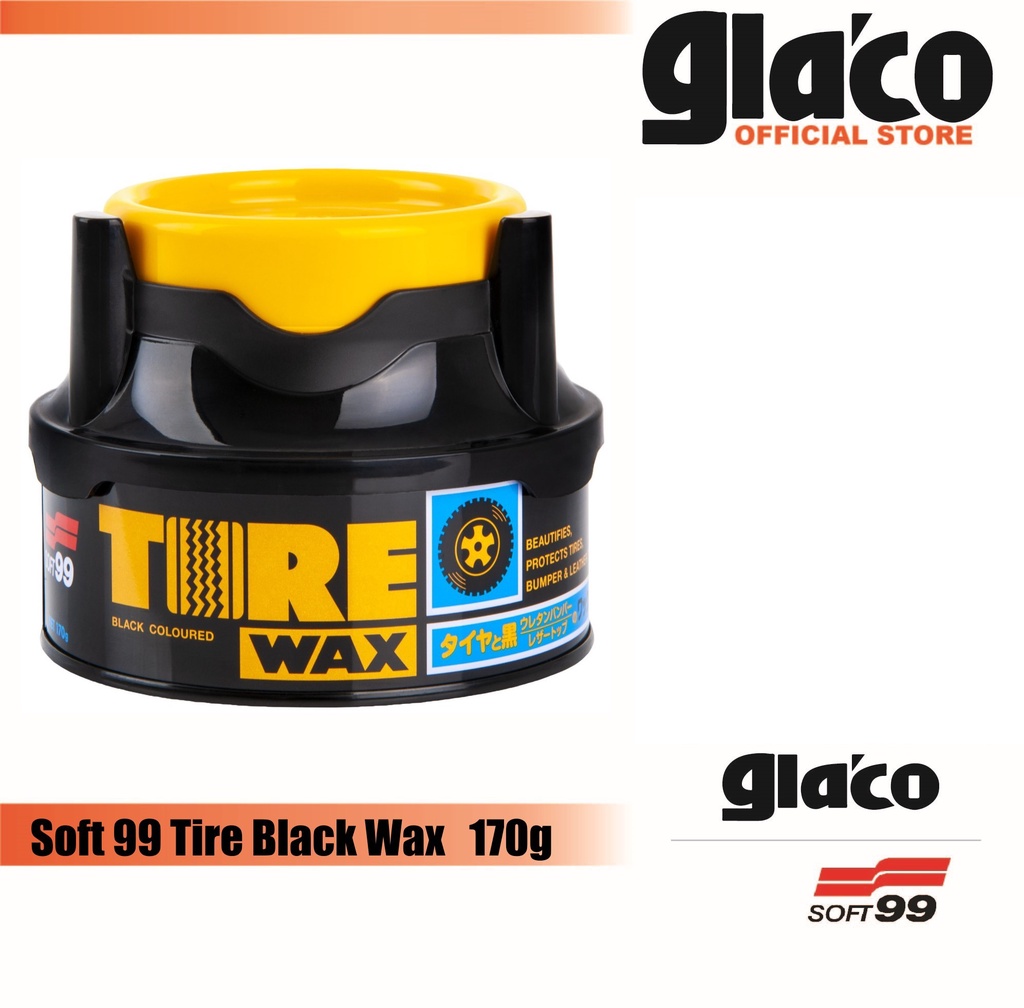 Soft 99 Tire Black Wax (170g) | Shopee Malaysia