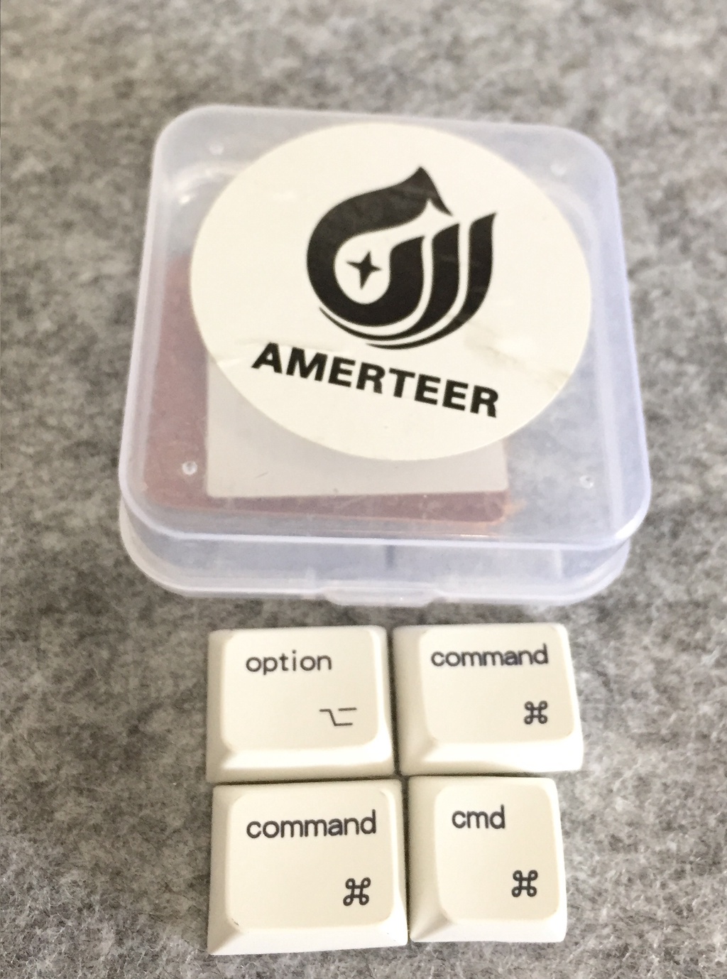 For Mac 4 Keys Keycap Set XDA/MDA Profile PBT Dye-Sub For Mechanical ...