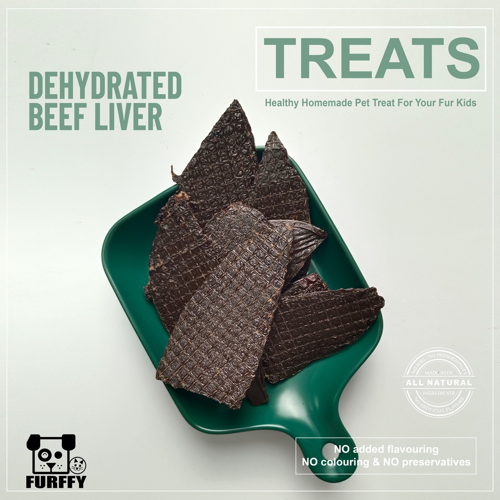 FURFFY Homemade 100% Natural Dehydrated Pork, Beef Liver ／ Powder (Dog ...