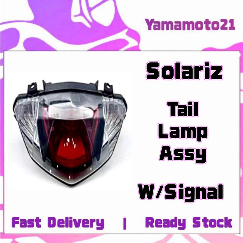 Yamaha Ego Solariz Solaris Solarik Rear Tail Lamp Tail Light Assy With ...