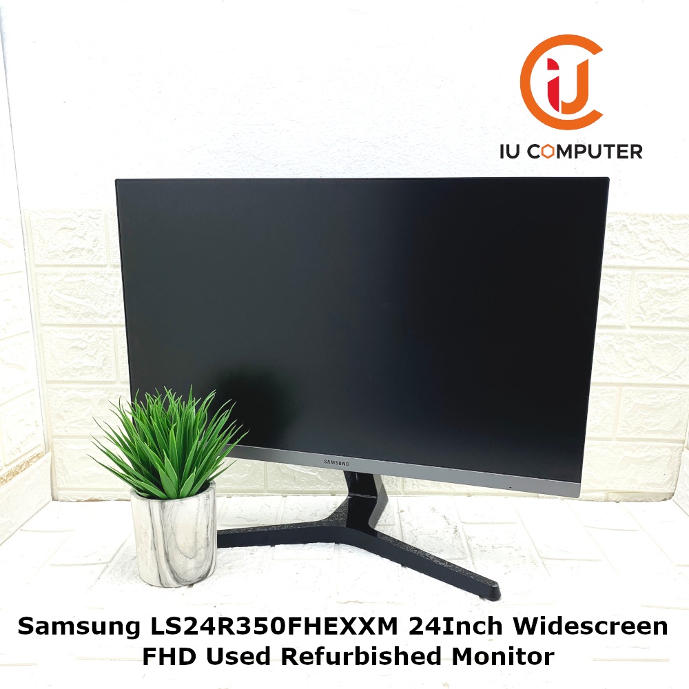 SAMSUNG LS24R350FHEXXM 24 INCH IPS FHD 75HZ LED BACKLIT USED ...