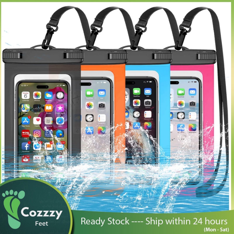 Multicolor Universal Waterproof Case Water Resistant Phone Pouch Pantai ...