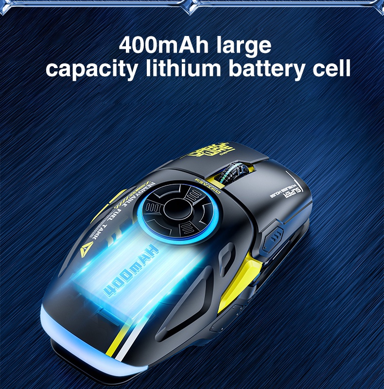 H530 Newest Wireless Mouse Four-Mode Decompress Charging Gyro Mouse ...