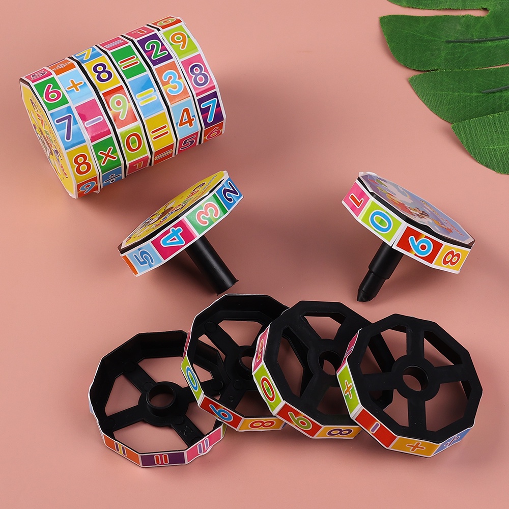 Kids Mathematics Numbers Magic Cube / Children Mathematics Calculate ...
