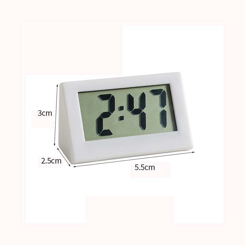 Ins Mini Digital Clock Table Alarm Clock Snooze Electronic Clock for ...
