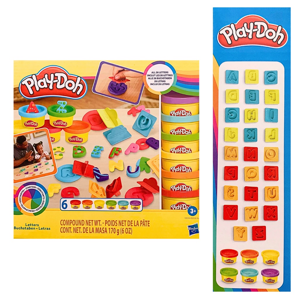 Play-Doh Fundamental Hasbro Playset / Mini Bucket Dough & Clay Number ...