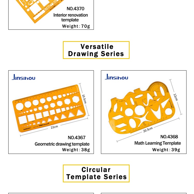 Angel Mark Architect Multi Purpose Drawing Template Set House Plan ...