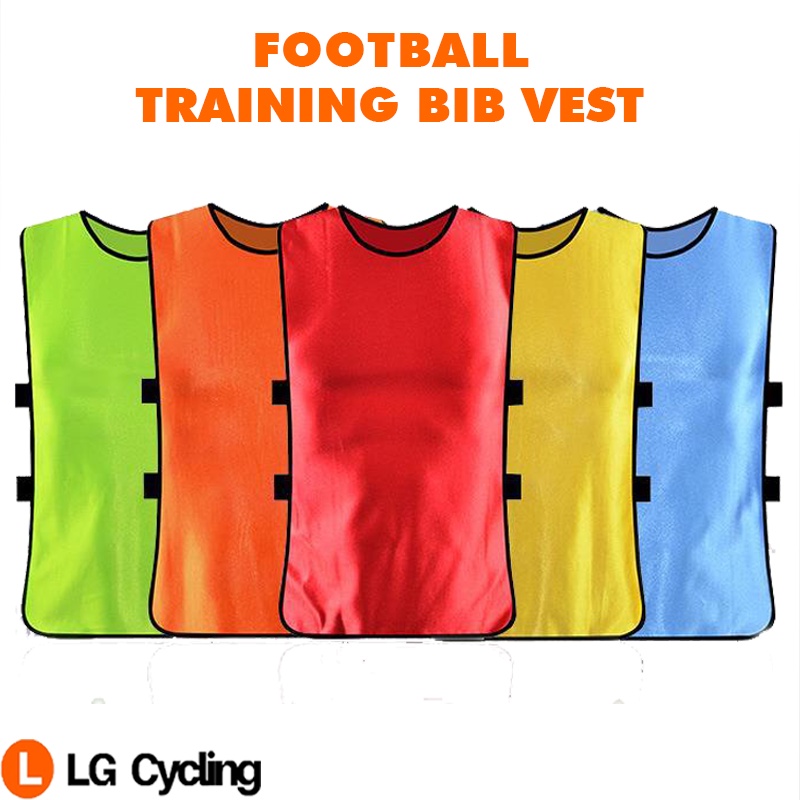 Training Vest Bibs Football Soccer Basketball Netball Cricket Vest ...