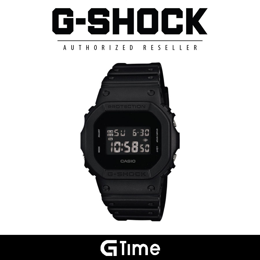 Casio G-Shock DW-5600BB-1DR Men's Digital Special Color Black Resin ...