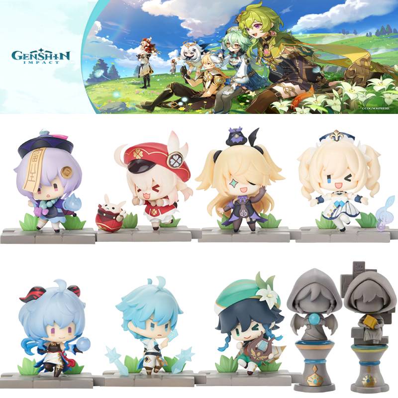 Genshin Adorable Impact PVC Characters Choose From A Range Of ...