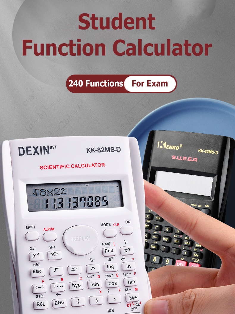 Scientific Calculator Multifunctional Student Simple Portable ...