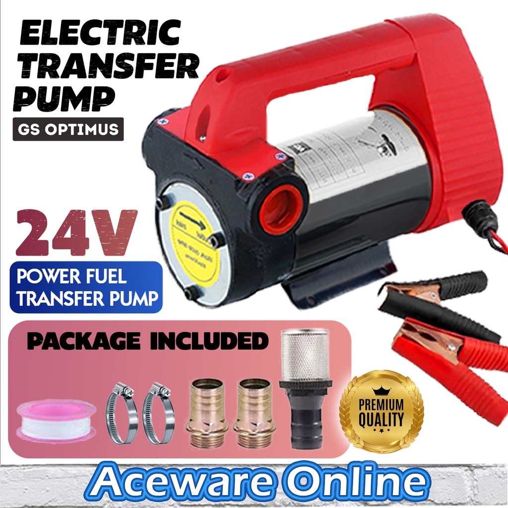 Electric Oil Pump Fuel Diesel Pump 24v Electric Fuel Transfer Pump ...