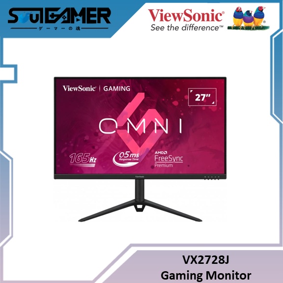 VIEWSONIC VX2728J 27” 165Hz Fast IPS Gaming Monitor | Shopee Malaysia