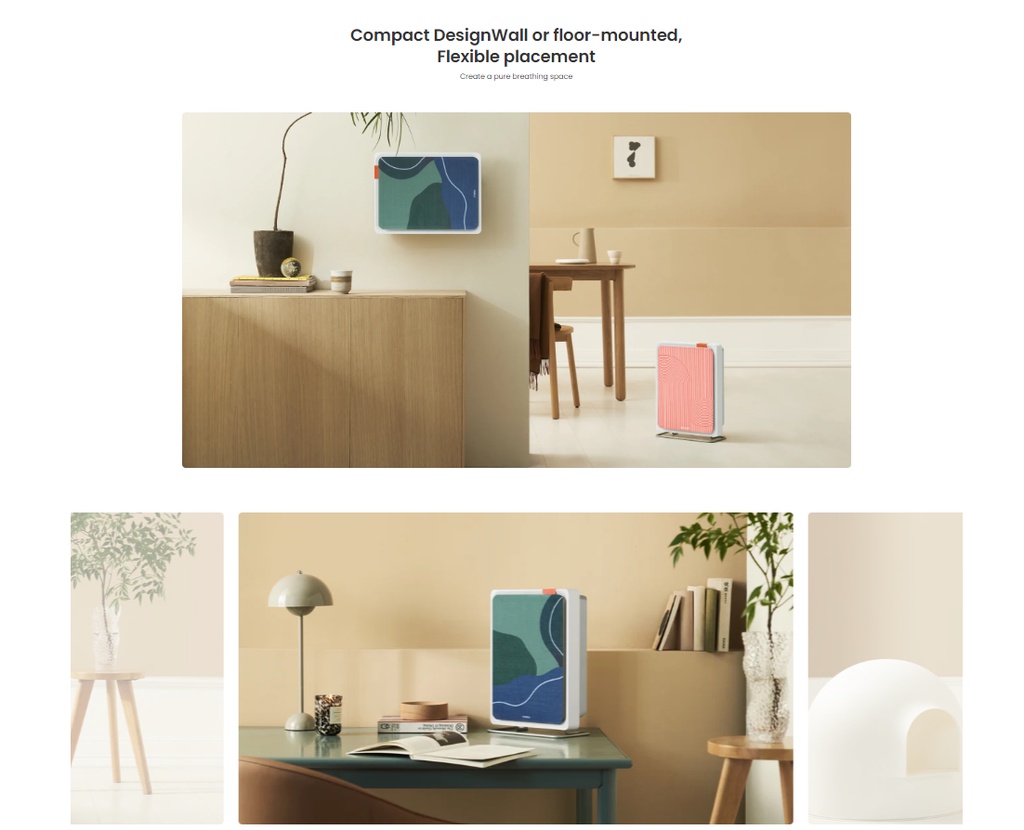 Smartmi Air Purifier E1 Art Filter | Easy to replace filter | Various ...