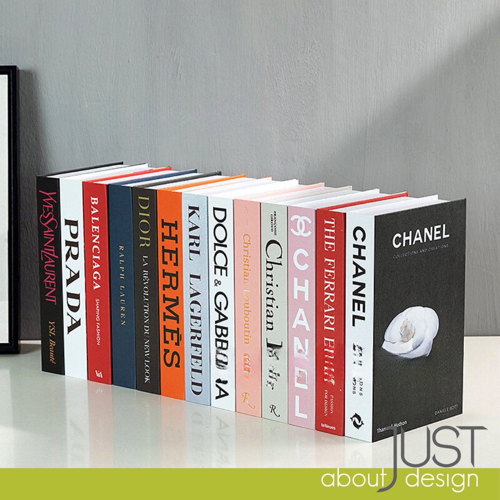 🔥Buku Hiasan Fake Book Buku Fake Deco Asthetic Decoration Buku Chanel ...