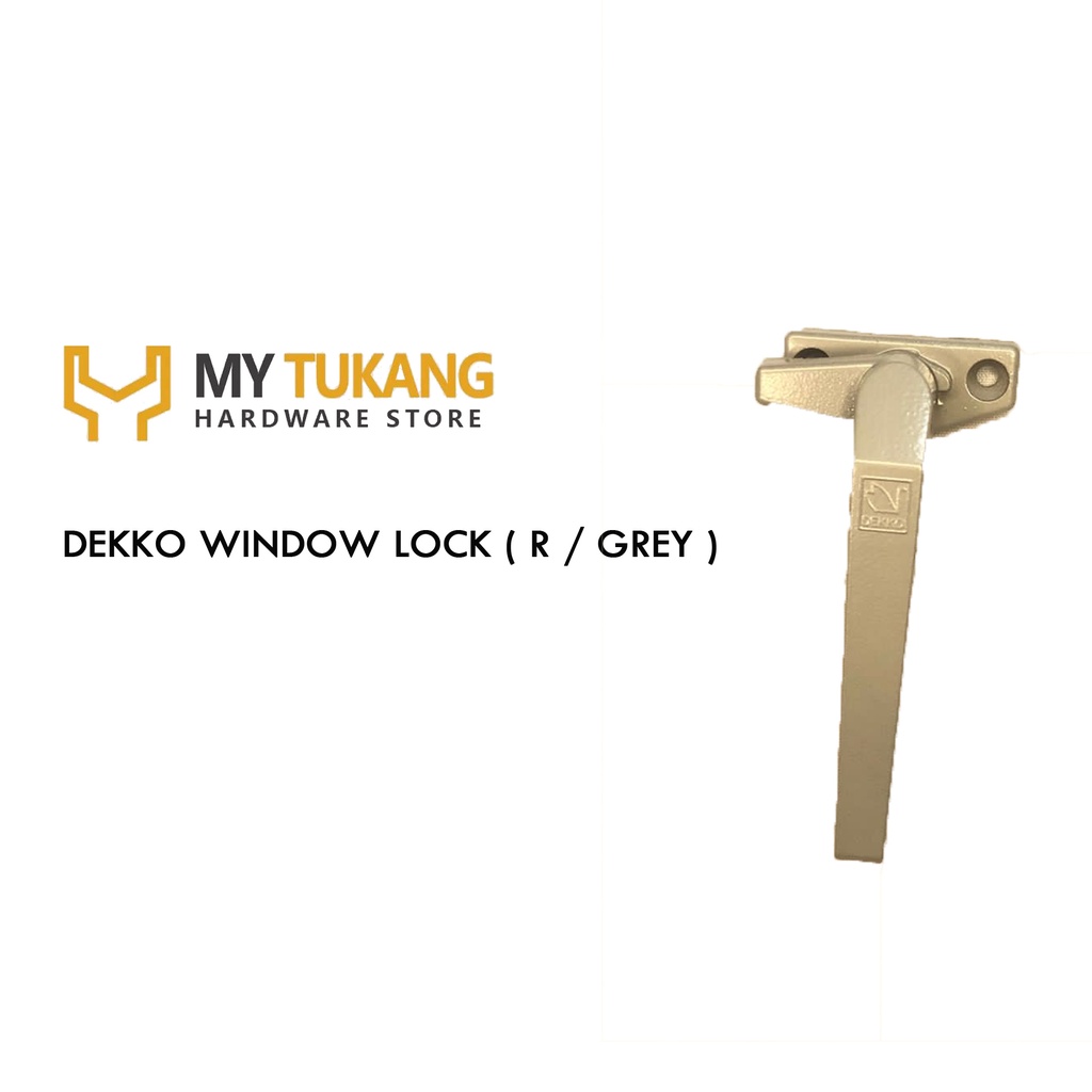 DEKKO WINDOW LOCK ( R / GREY ) | Shopee Malaysia
