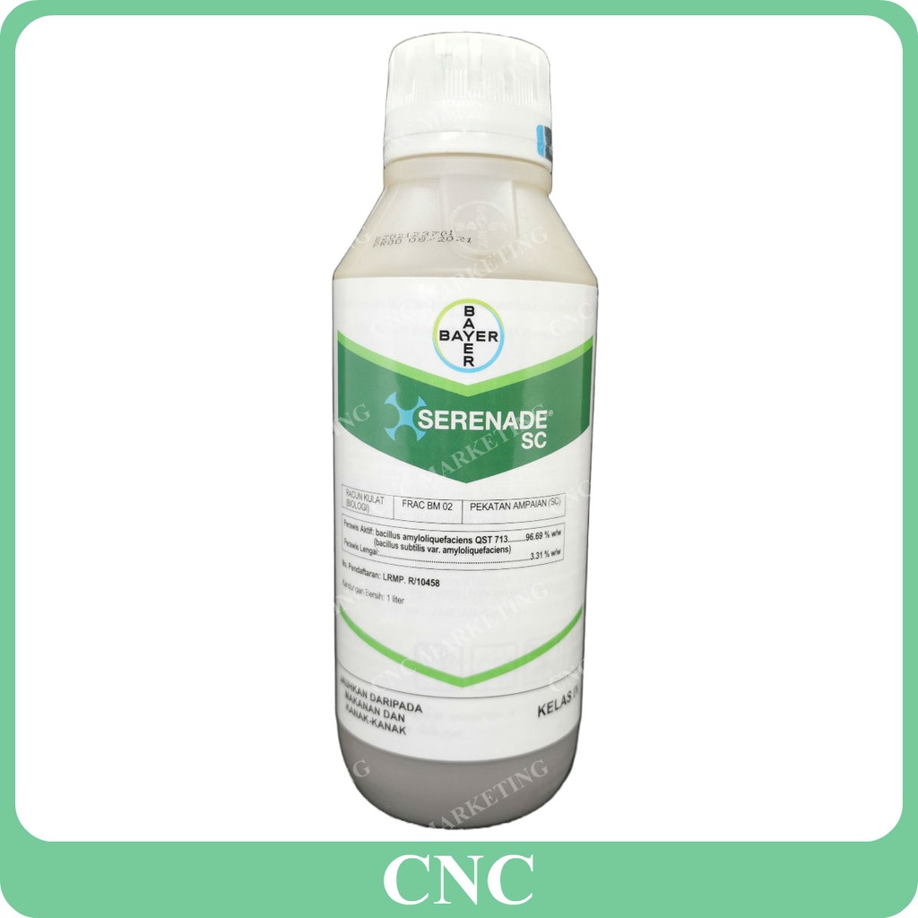 1L Serenade SC Bayer Racun Kulat Biologi Biological Fungicide Bacillus ...