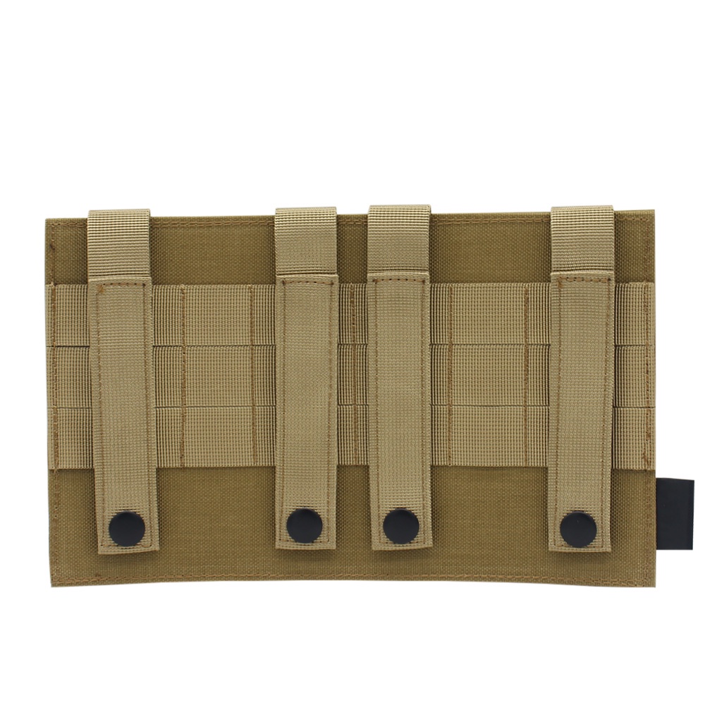 LUC 1PC 1000D Nylon Vest Patch Molle Adapter Big Panel Hook&Loop ...