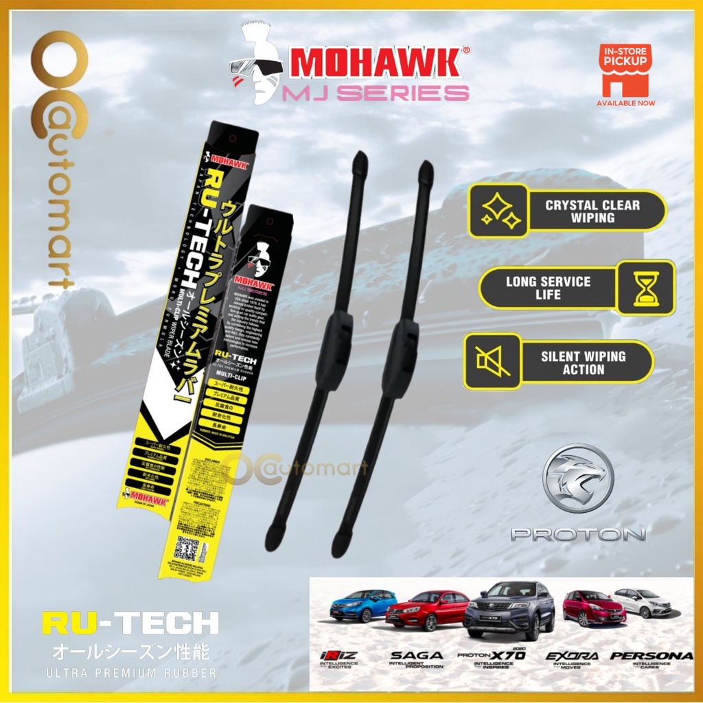 MOHAWK Proton Wira Satria Iriz X50 X70 Preve BLM FLX MJ Series RU-TECH ...