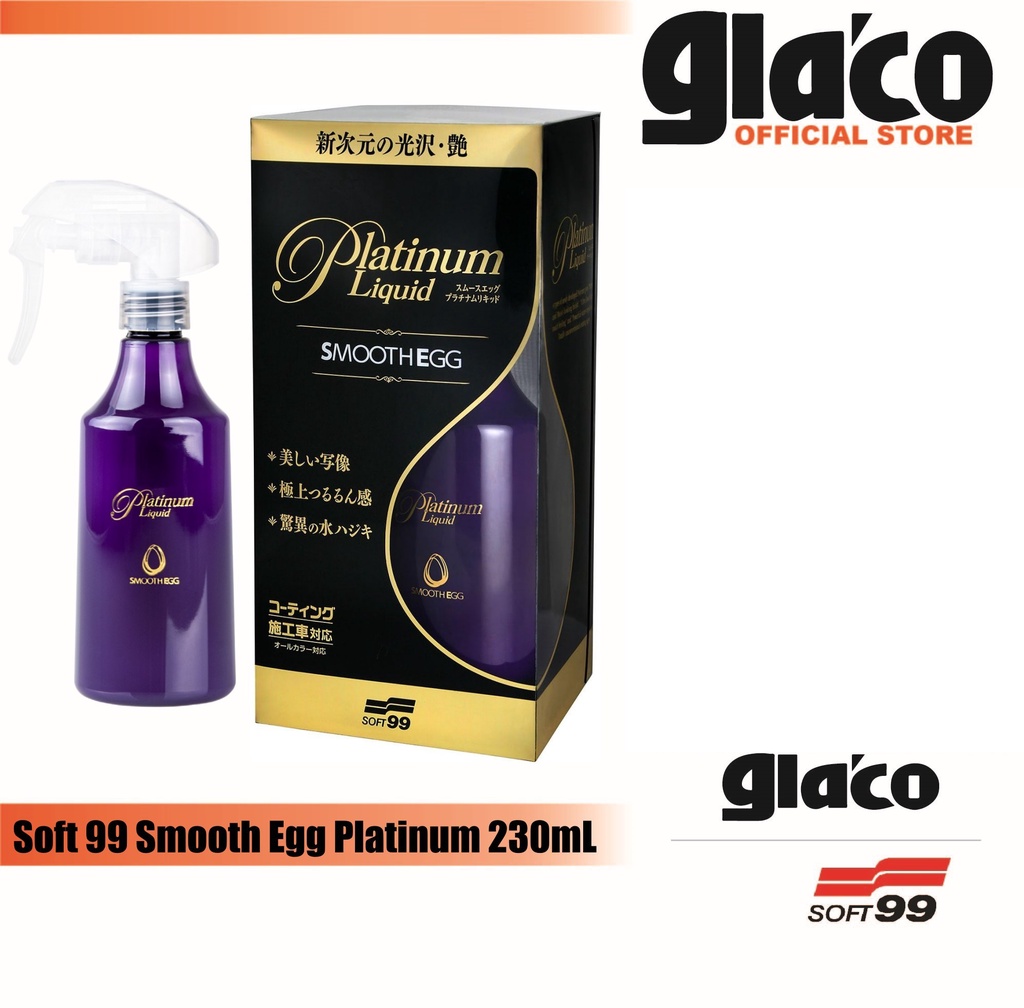 Softb99 [Premium Series] Smooth Egg Platinum Liquid 230ml Soft99 | Shopee Malaysia