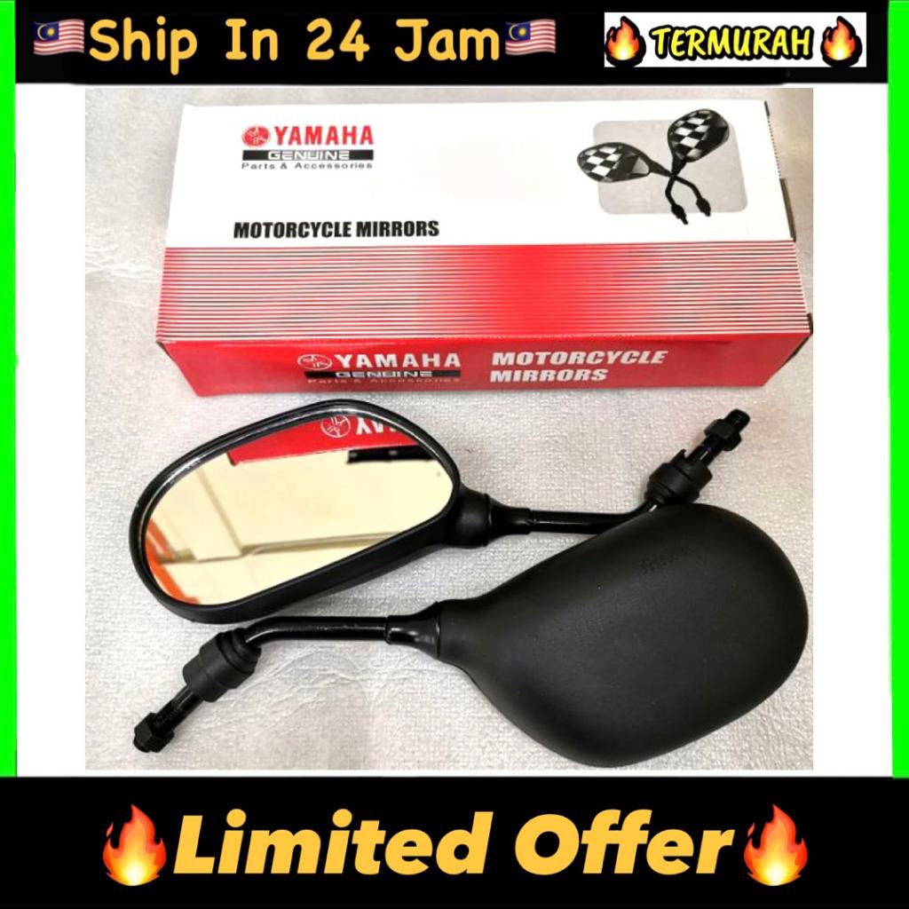 CERMIN SISI Yamaha Side Mirror Set Original LC135 Y15ZR 125ZR LAGENDA ...