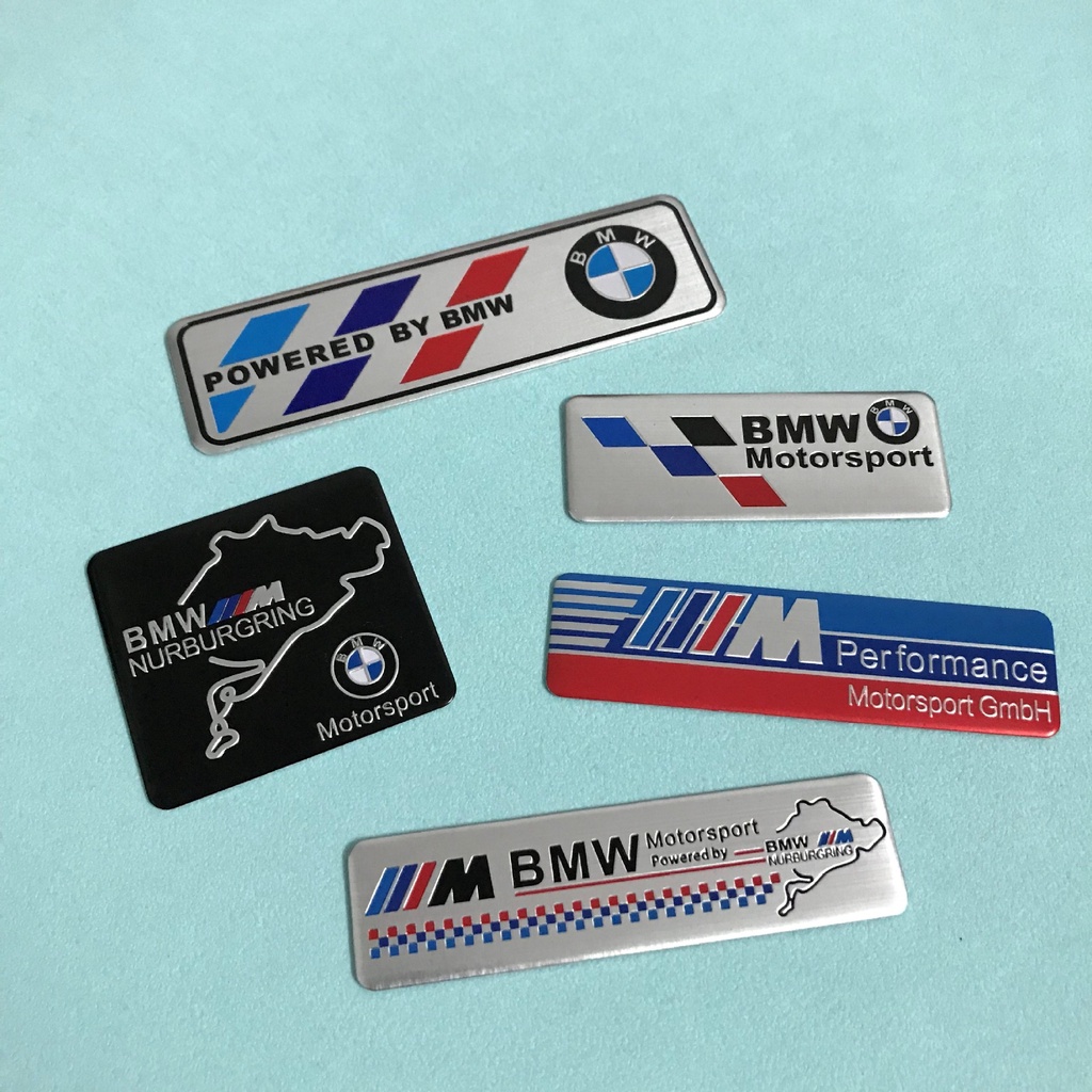 BMW Metal Car Body Nameplate Sticker Auto Rear Emblem Badge Trunk ...