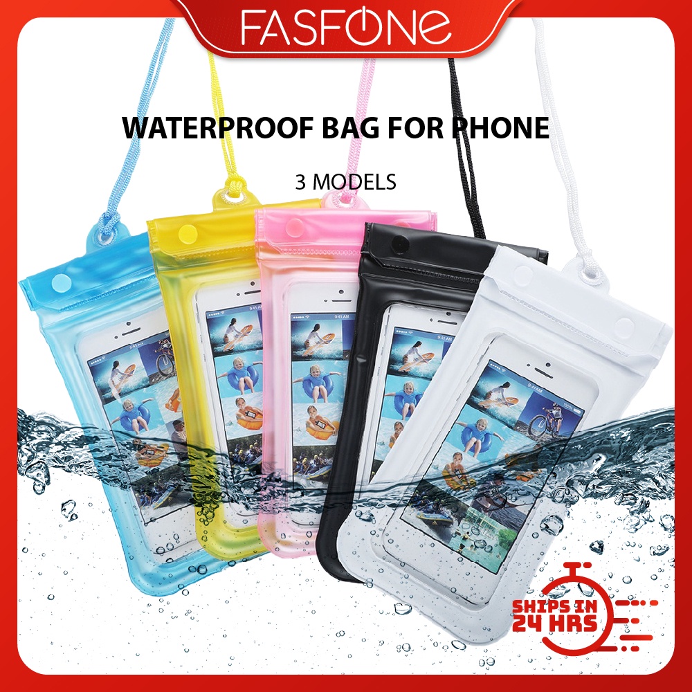 Universal Waterproof Pouch Bag Cover for Mobile Device Phone ...