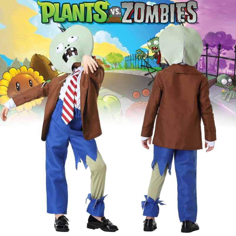 Cos Halloween Yuemeikaishi Plants Vs. Zombies Costume Unisex Game Role ...
