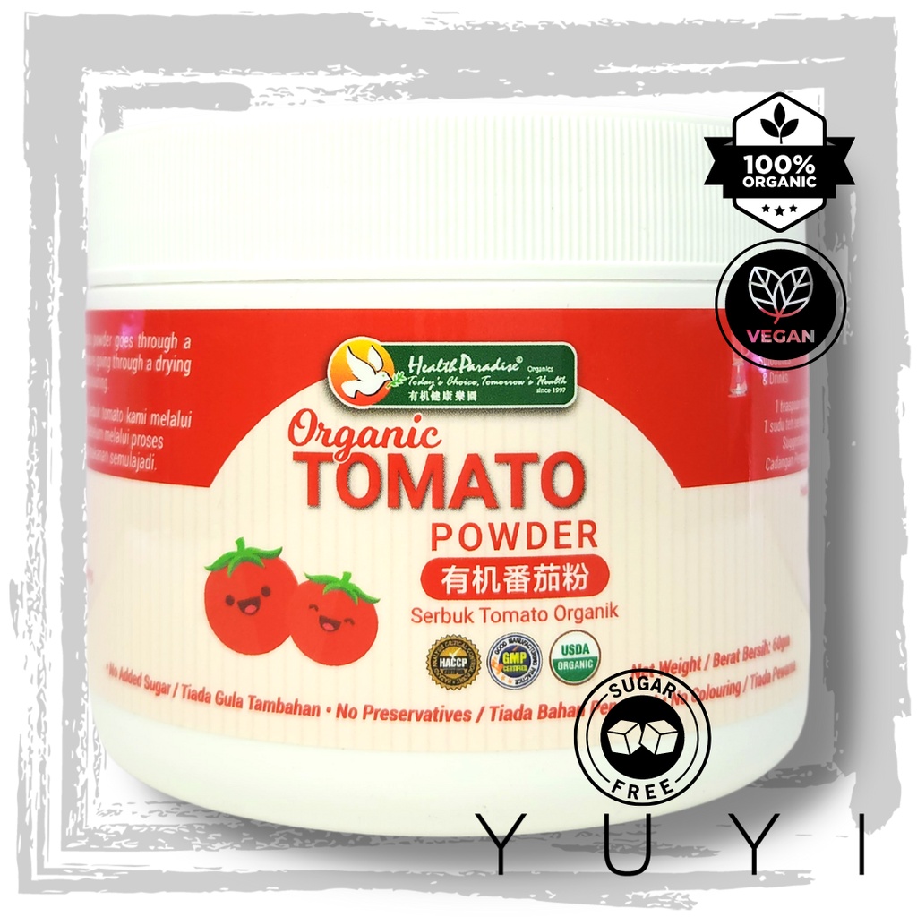 【Health Paradise】Organic Tomato Powder - 60g | Shopee Malaysia