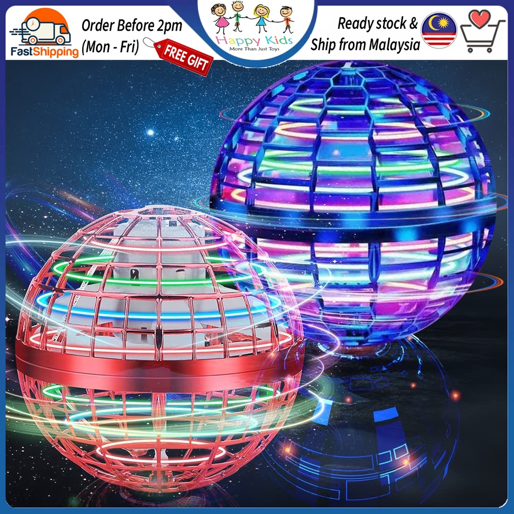 [Happy Kids] Magic Flynova Pro LED Flying Sensor Drone Rotating ...