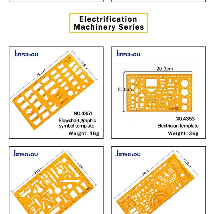 Angel Mark Architect Multi Purpose Drawing Template Set House Plan ...