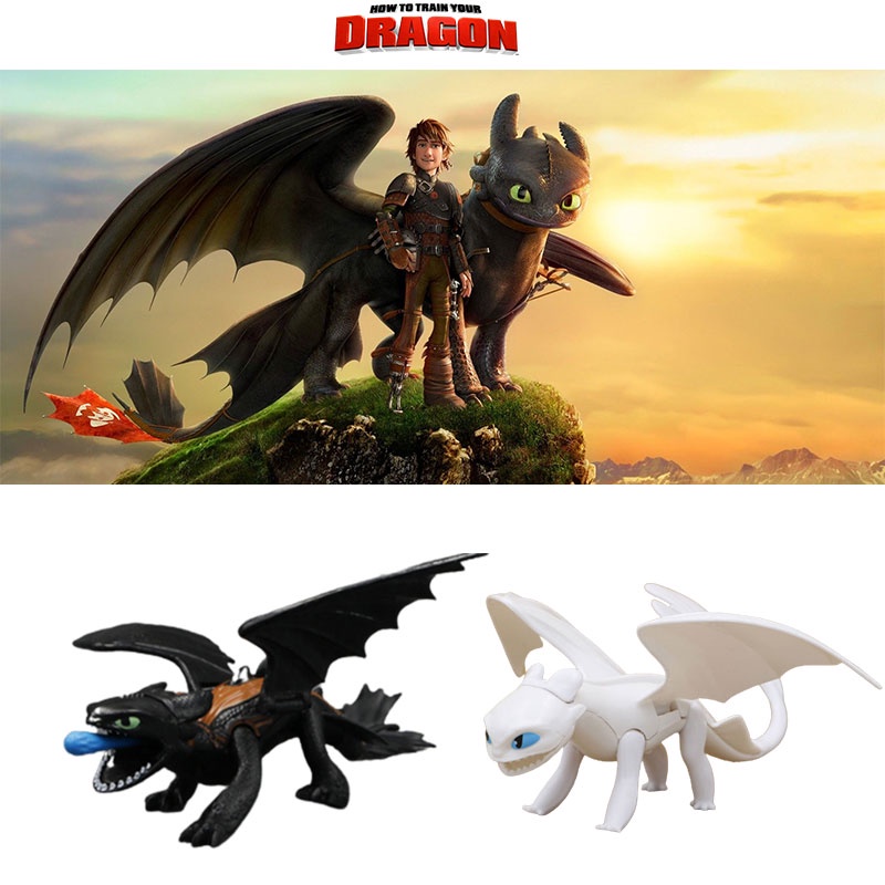 Night Trainer Dragon Fury And Light Cartoon Fury Characters | Shopee ...
