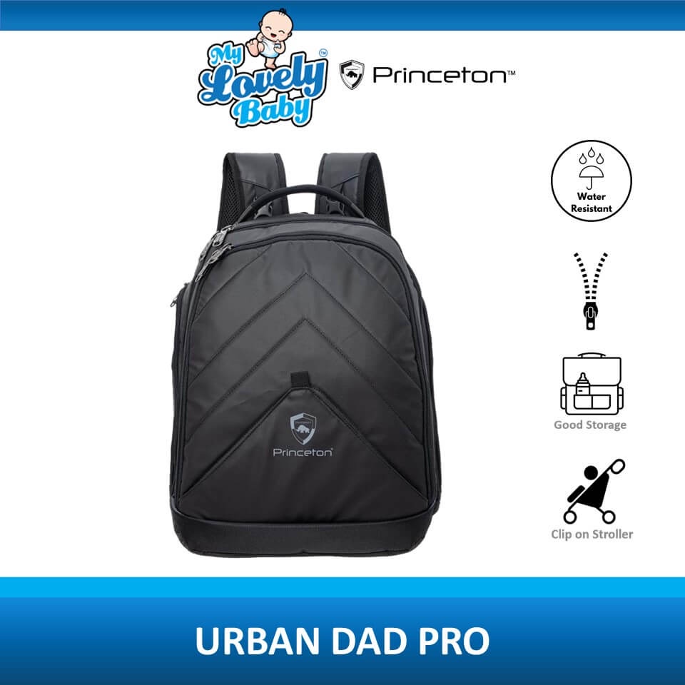 Princeton Urban Dad Pro Diaper Bag with Diaper Changing Mat | Shopee ...