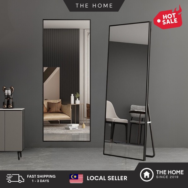 THE HOME Makeup Dressing Standing Mirror Vanity Art Glass Standing ...