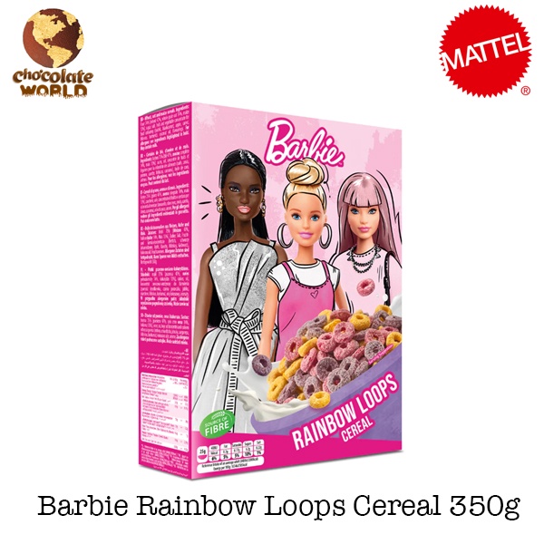 Whatever x Mattel Barbie Rainbow Loops Cereal 350g (Made in UK ...