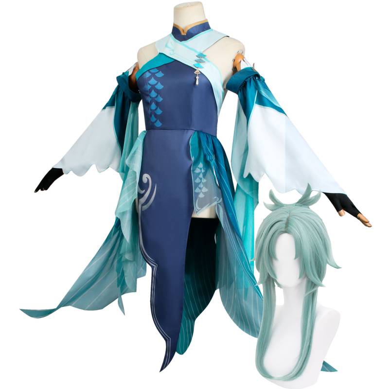 Cosplay Genshin Impact Costume Unleash The Power Of The Elements Lumiya ...