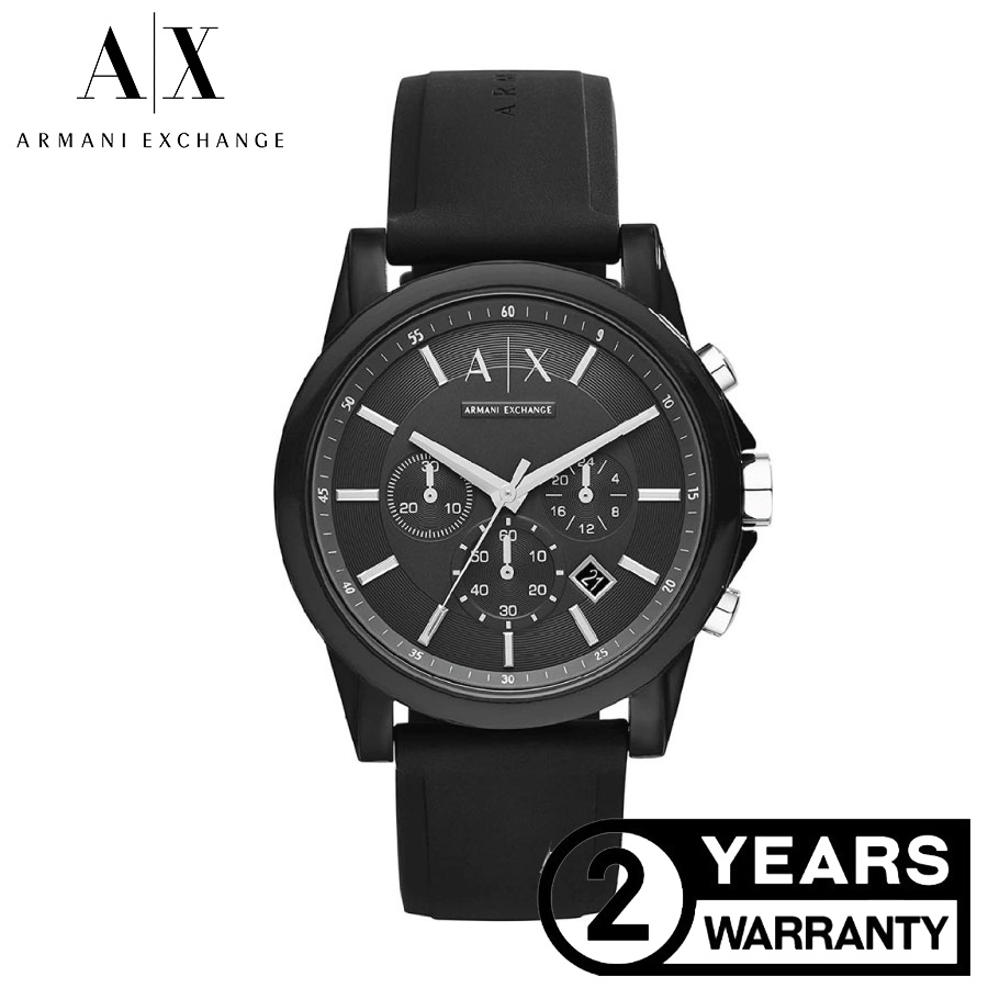[Official Warranty] Armani Exchange AX1326 Men's Chronograph Black ...