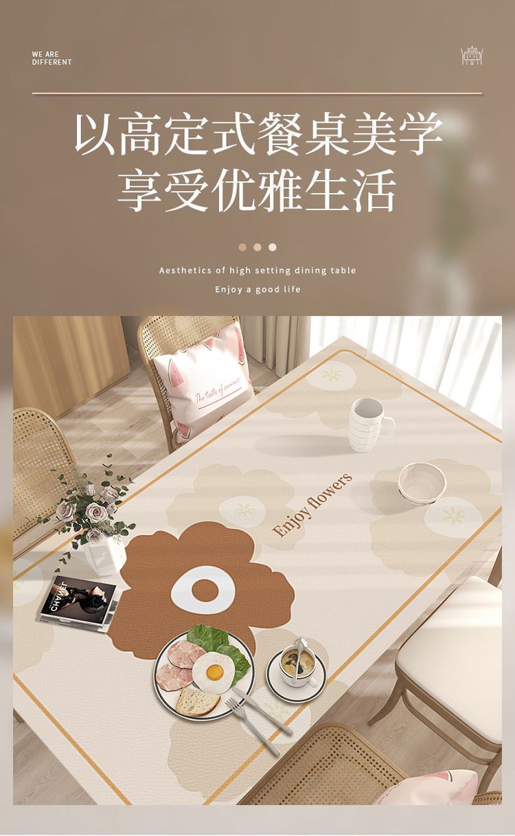 Non-Slip Desk Pad Office Desk Surface Table Mat Student Writing Study ...