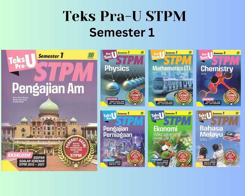 Sasbadi - Teks Pra-U STPM Semester/Penggal 1 | Shopee Malaysia