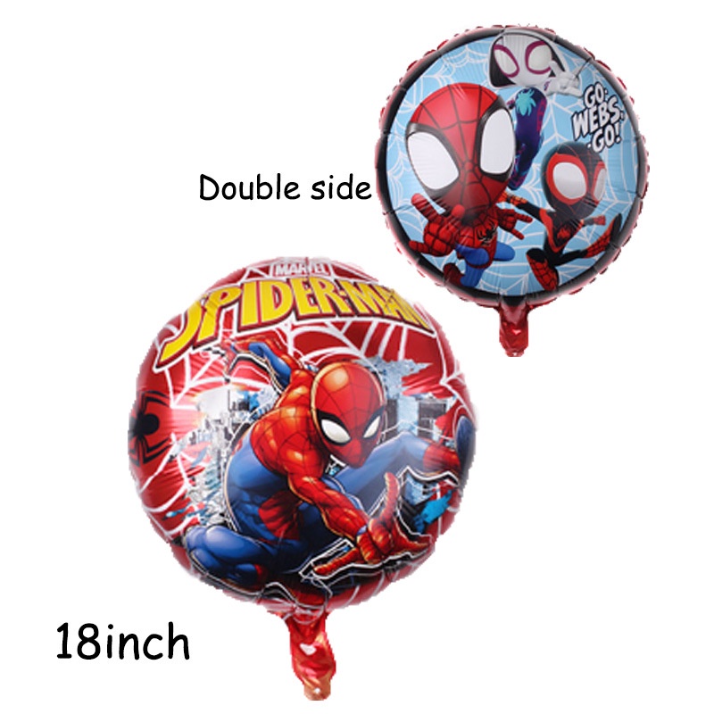 18pcs Spiderman and His Amazing Friends Theme Balloon Set Boys Birthday ...