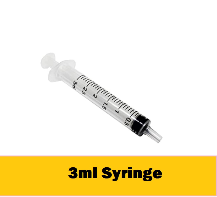 Disposable Syringe Luer Slip 3ml | Shopee Malaysia