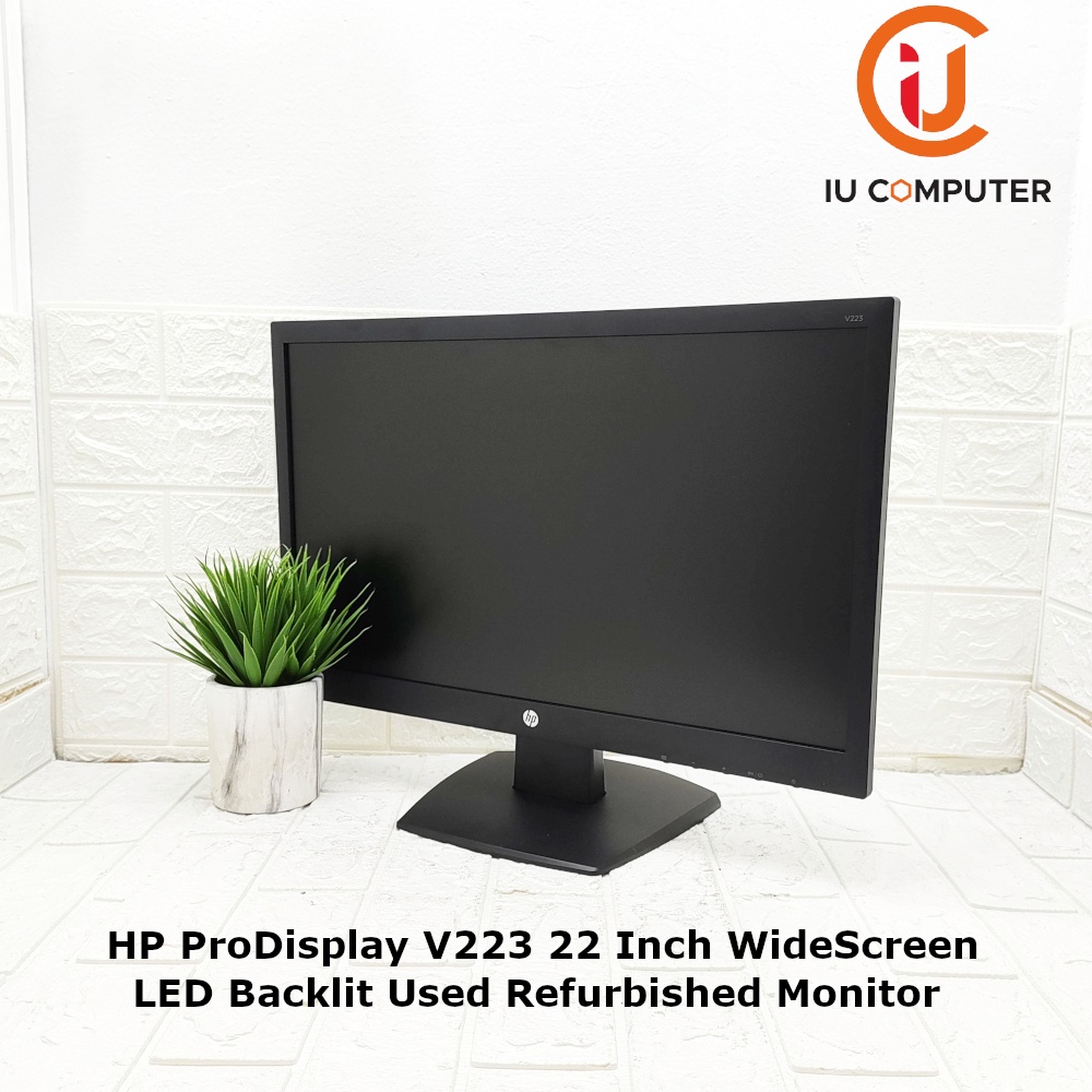 HP PRODISPLAY V223 22 INCH TN WITH LED BACKLIGHT FHD USED REFURBISHED MONITOR | Shopee Malaysia