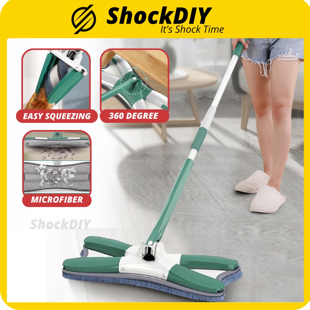 Mop Pad Cleaning Tools Floor Mop Microfiber Mop Stainless Steel Spot ...