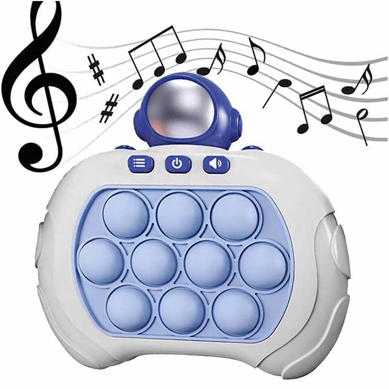 Light Up Quick Push Game Console Electronic Handheld Pop It Fidget Toy ...