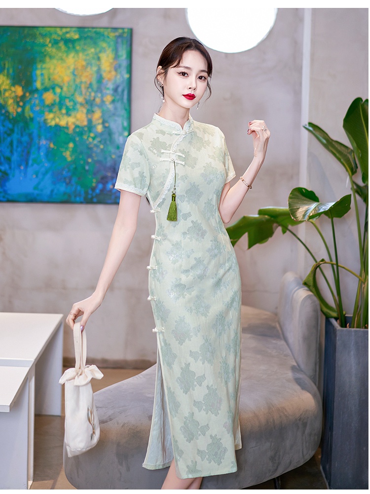 New Improved Modern Qipao Chinese Traditional Cheongsam Dress for Women ...