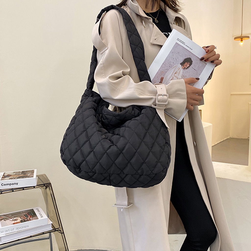 BBD Women’s Lightweight Shoulder Bag Large Capacity Quilting Bag / Beg ...