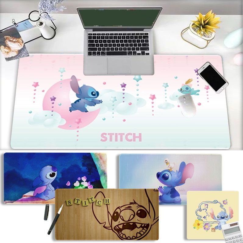Disney Lilo & Stitch Funny Large sizes DIY Custom Mouse pad mat Size ...