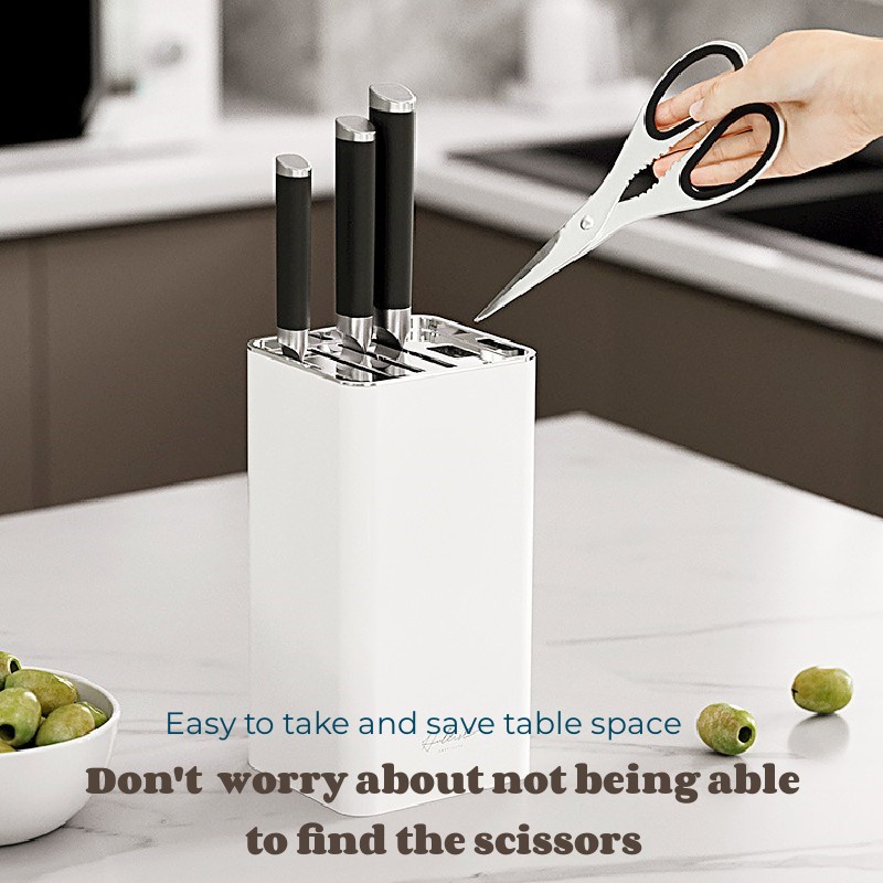 【NordicHome】Kitchen Knife Holder for Safe Knife Storage Countertop ...