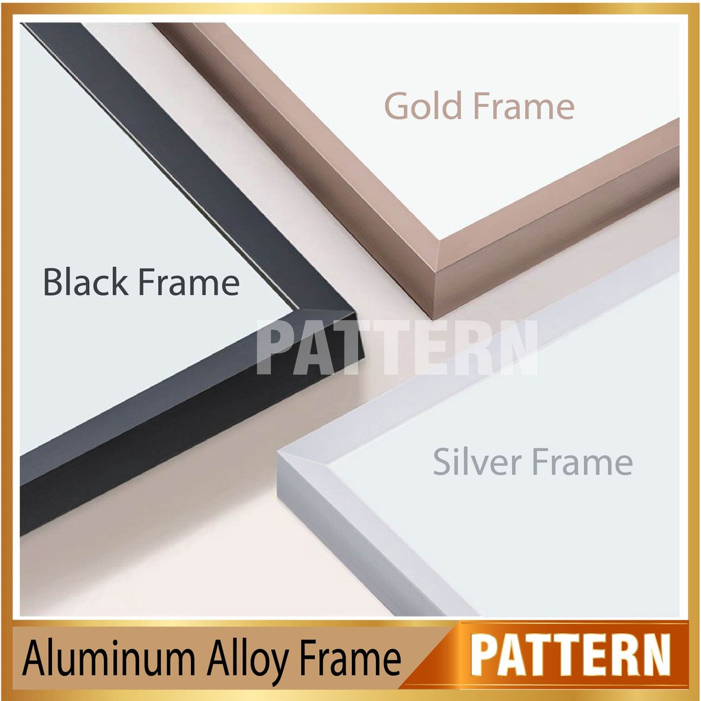 PATTERN Full Length 165cm x 60cm Stand Mirror Cermin Tinggi Besar ...